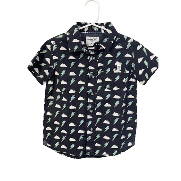 Sovereign Code | Shirts & Tops | Nwt Sovereign Code Rainy Days Button ...